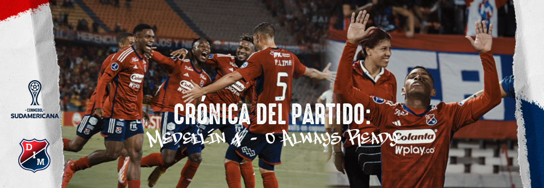Crónica del partido: Goleada y a octavos - DIM Oficial